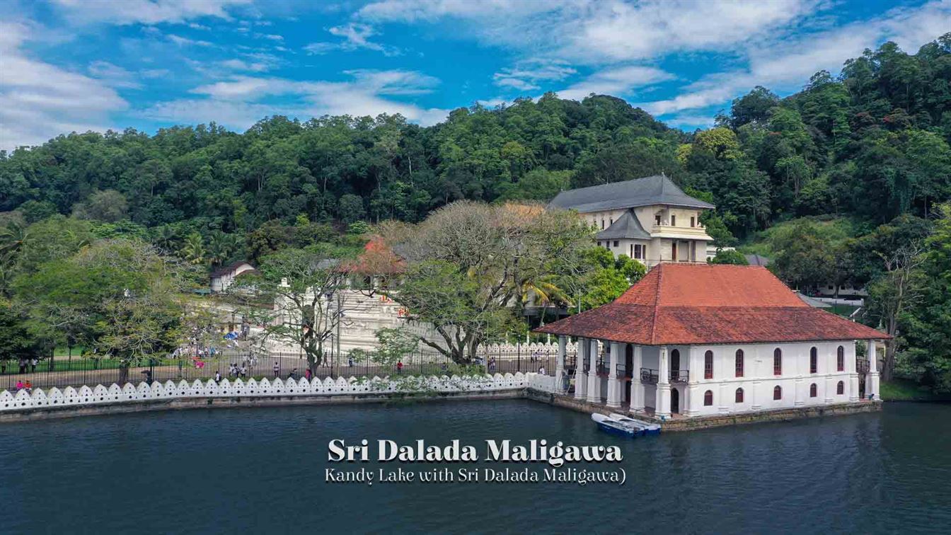 Sri Dalada Maligawa View From Kandy Lake - Sri Dalada Maligawa - Temple ...