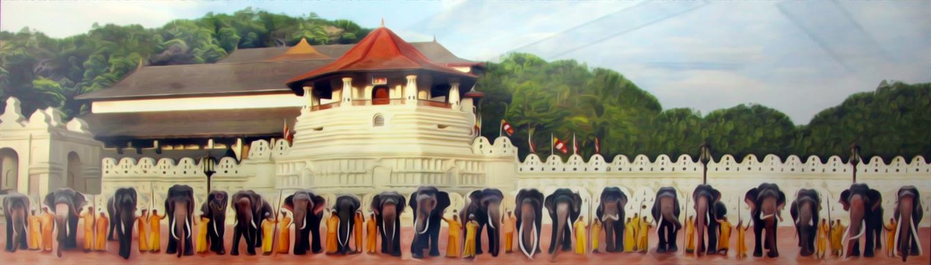 TUSKER GROUP (Athgala) | Sri Dalada Maligawa - Temple of the Sacred ...